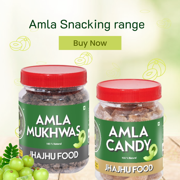 Amla snacking range – Jhajhu foods